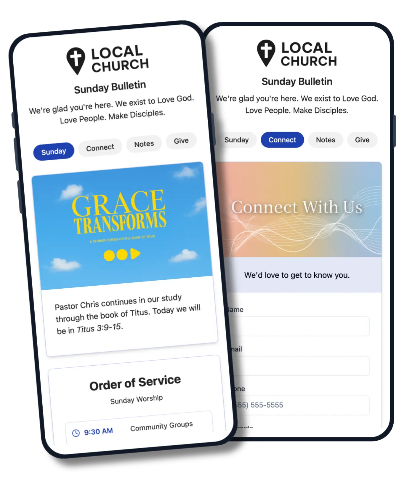 Digital Church Bulletin Software | Replace Paper Bulletins